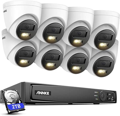 Best Cctv Cameras For Home Annke 3k Poe Cctv System 8x 5mp Ptz