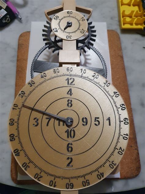 Benjamin Franklin Clock With Backing Plate Different Bob And Pennyweight By Rob Download Free