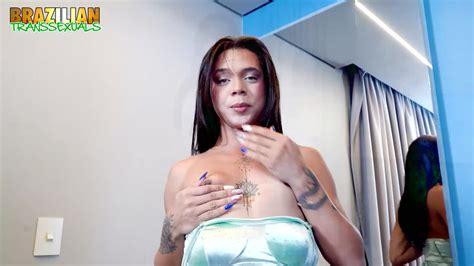 BRAZILIAN TRANSSEXUALS Sophia Montesino Lustful Returns AShemaletube Com