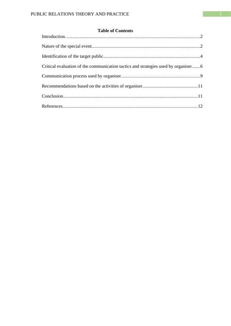 Public Relations Theory And Practice Desklib