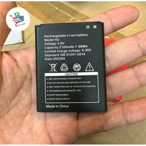 Jual Batrai For Wifi 4g Mf800 Modem 4g Lte Mf 800 Mifi Batre 2100mah Baterai Battery Shopee