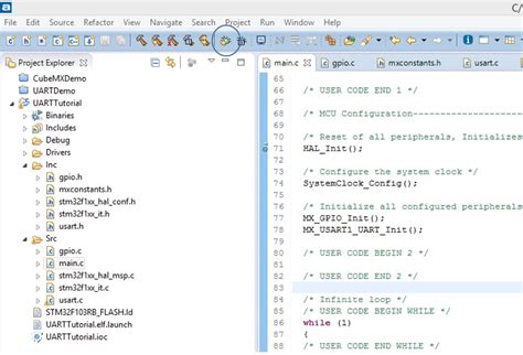 Nucleo UART Tutorial DMC Inc