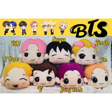 Jual Bantal Boneka Bts Butter Bt21 Plushie Korea Kpop Jung Kook Rm
