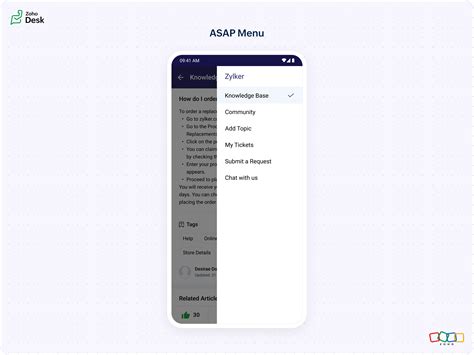 zoho desk s asap sdk feature updates june 23