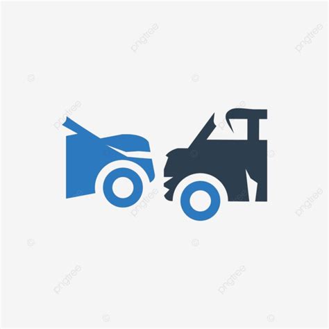 Car Collision Icon Vector Collision Symbol Vector Vector Collision Symbol Png And Vector With