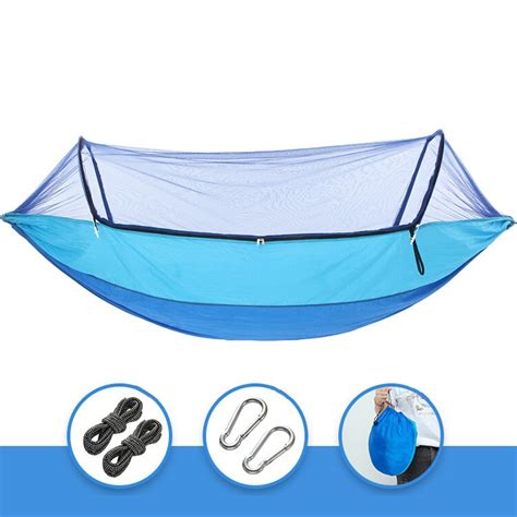 Outdoor Quick Opening Hammock With Mosquito Net 1 Vicedeal