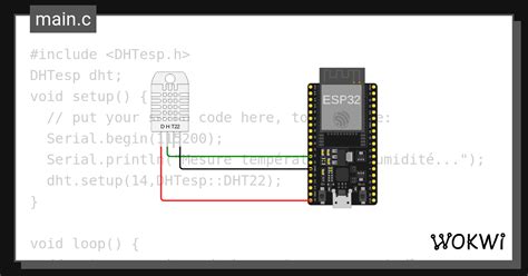 Dht22sensor Wokwi Esp32 Stm32 Arduino Simulator