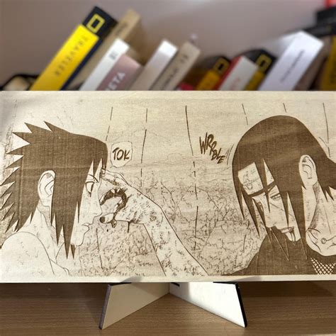 Manga Sasuke Panel Etsy
