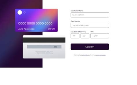 Frontend Mentor Interactive Card From Coding Challenge Solution