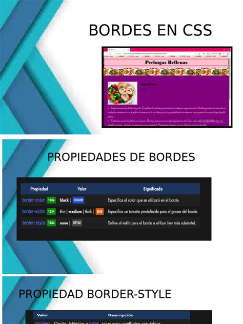 Bordes En Css Pdf