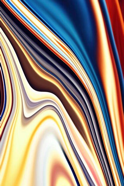 Premium Photo A Colorful Abstract Background With A Blue And Orange Swirl Pattern