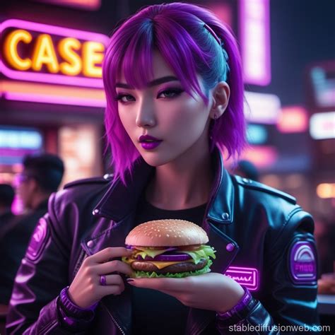 Caseoh Eating A Burger Prompts Stable Diffusion Online