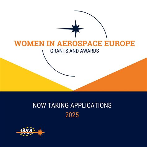 A Quick Reminder That Applications For The Wia Europe Grants And Awards… Women In Aerospace