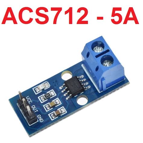 Integrated Circuits ICs A Range Current Sensor Module ACS Module Arduino Module IC DIY