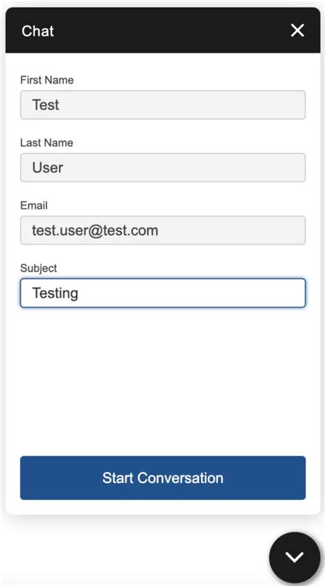 Auto Populate Pre Chat Form Fields In Salesforce Messaging For In App