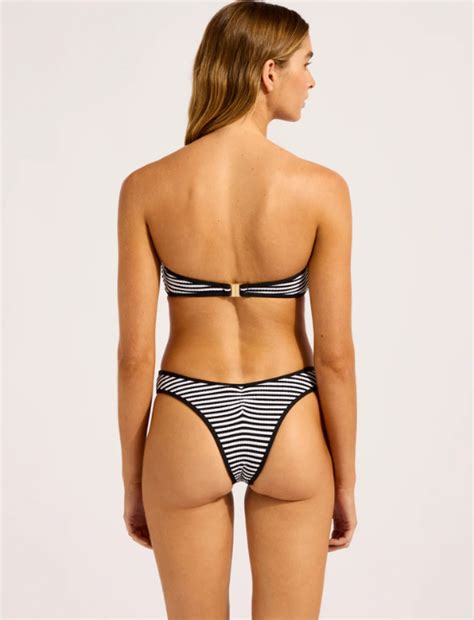 Clubhouse Scoop High Cut Bikini Bottom Ma Cherie