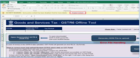 user manual gstr 6 offline utility