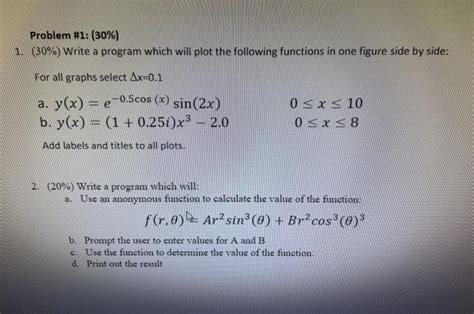 Solved Problem 1 30 V 30 Write A Program Which Will