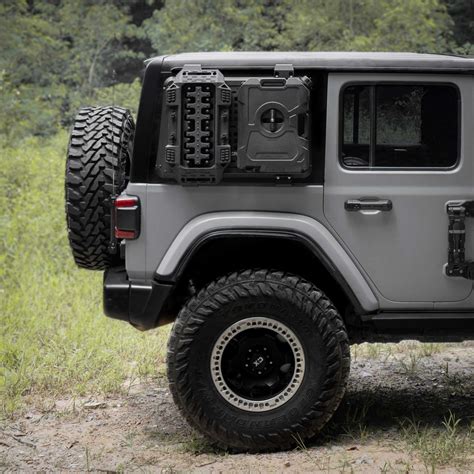 Tacmolle Rear Side Window Storage Panel For Jeep Wrangler Jl 2018 2025