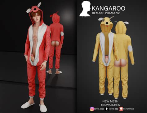 Kangaroo Pijama V2 Remake Clothing Loverslab