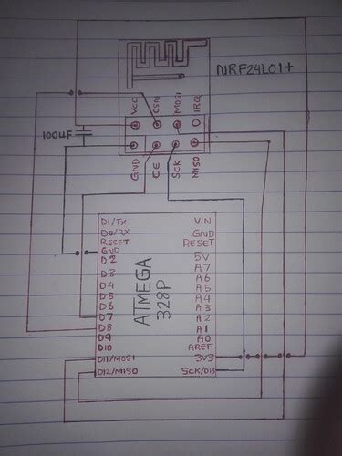 nrf24l01 modules not connecting to each other programming arduino forum