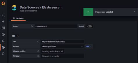 bad gateway is happen when data sources elasticsearch url