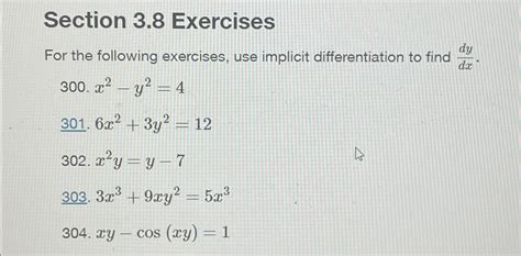 solved section 3 8 ﻿exercisesfor the following exercises