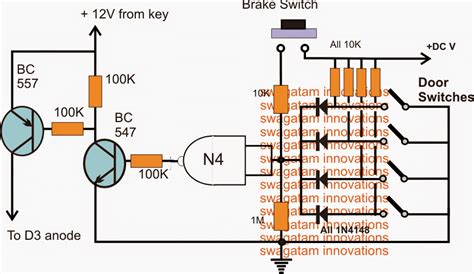 How To Make A Car Power Window Controller Circuit Homemade Circuit Projects
