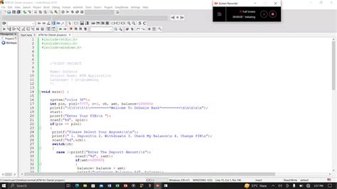 Video Daniel Adisa On Linkedin Cprogramminglanguage Firstproject