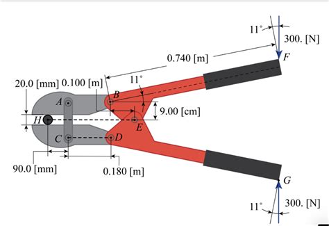 Solved Determine The X And Y Components Of Force Acting On Chegg Com