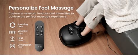 Snailax 2026 Shiatsu Foot Massager With Heat Deep Kneading