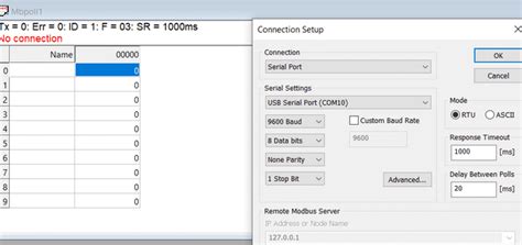 Usb To Rs485 Not Recognized By The Modbus Poll Software Rplc