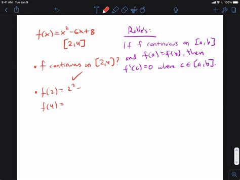 Solvedverify That The Hypotheses Of Rolles Theorem Are Satisfied On The Given Interval And