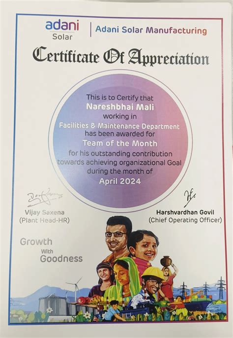 naresh mali on linkedin team of month april 2024 fandm electrical 🥳🥳