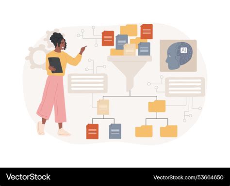 Ai Data Preprocessing Concept Royalty Free Vector Image Ai Data Preprocessing Concept Royalty Free Vector Image