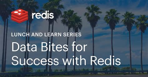 data bites for success with redis redis