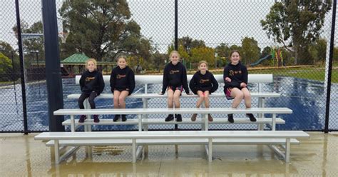 New Seats For Netball Club Mcivor Times