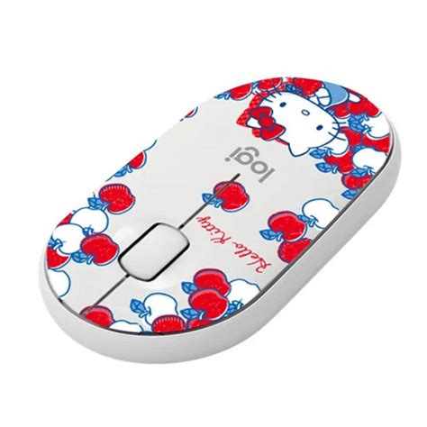 เมาส ์ ไร ้ สาย Logitech M350 เมาส ์ Hello Kitty Pebble พร ้ อม Bluetooth หรือ Usb Silent
