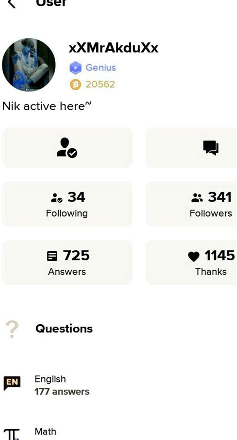 xxmrakduxx genius b 20562 nik active here 34 following 341 followers