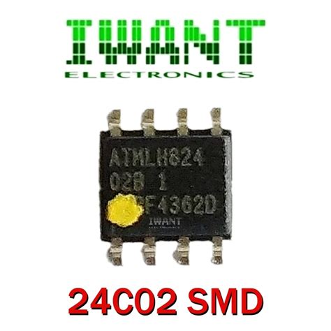Jual 24c02 Smd Ic 24c02n Smd 8pin Grade B Shopee Indonesia