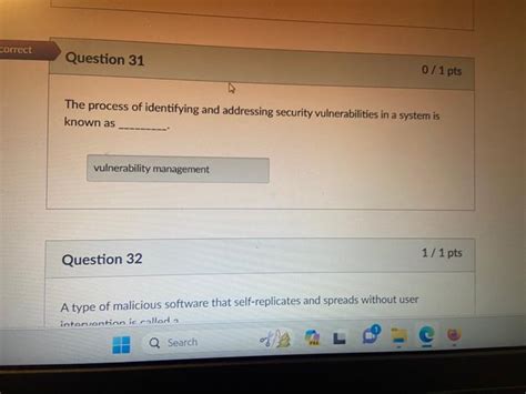 Solved The Process Of Identifying And Addressing Security