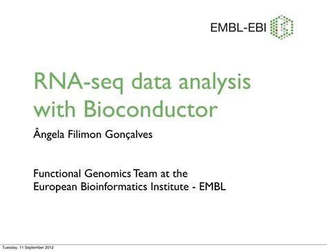 Pdf Rna Seq Data Analysis With Bioconductor · Rna Seq Data Analysis