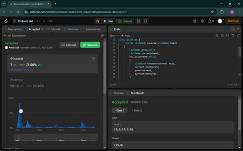 100daysofcode Leetcode Java Codingchallenge Linkedlist Amul Arora