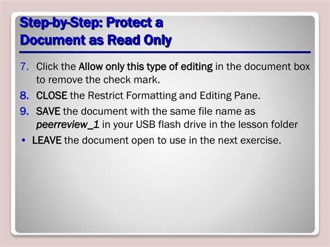 PPT Protecting And Sharing Documents PowerPoint Presentation Free Download ID