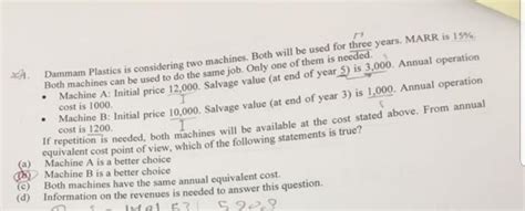 Solved What Is The Correct Anwser Because B Is