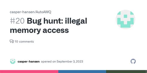Bug Hunt Illegal Memory Access · Issue 20 · Casper Hansenautoawq · Github