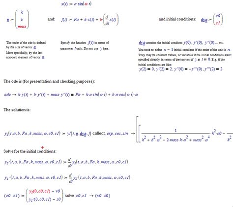 ode solver errors with differential equation ptc community