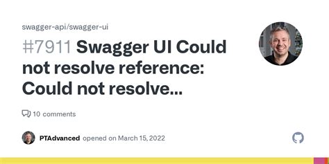 Swagger Ui Could Not Resolve Reference Could Not Resolve Pointer After Upgrading To