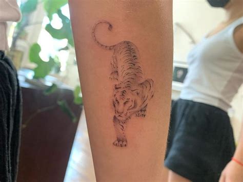 Lucy C Tattoos On Instagram A Tiny Soft Tattoo For Eleanor Who Was