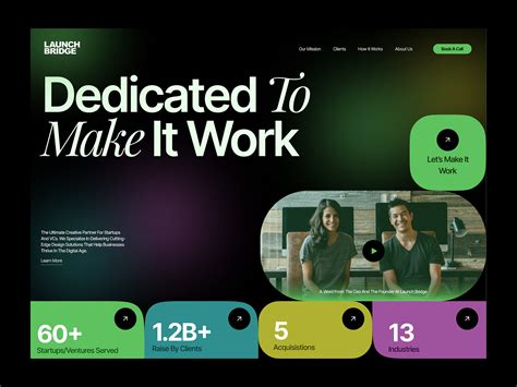 creative hero section by youssef serghaoui on dribbble